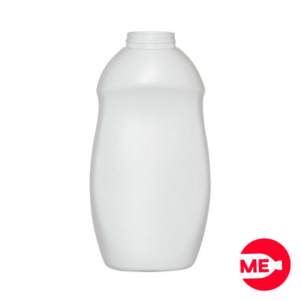 Envase Plástico Oval 200 ML PEAD Blanco Boca 40 mm "NP" — Mercado del Empaque, venta de envases ...